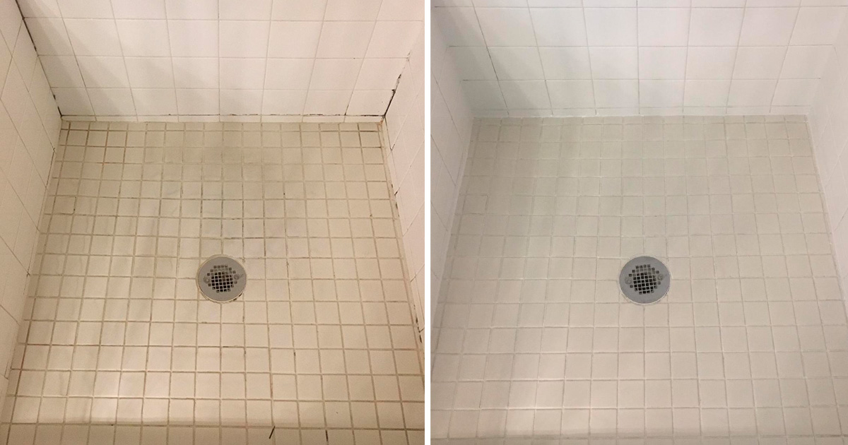 Our Professional Team Restored the Condition of This Shower Floor in ...