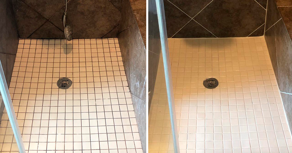 Our Grout Sealing Professionals Gave This Shower in Cypress a Makeover